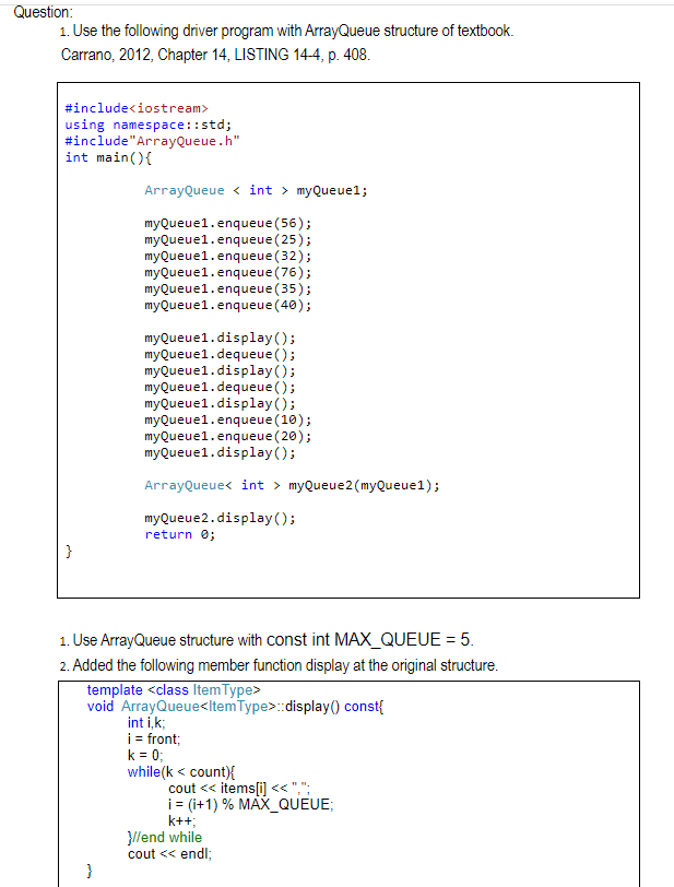 [Solved] Question: 1. Use the following driver pro | SolutionInn
