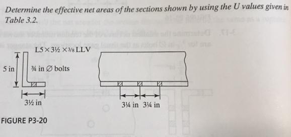 [Solved] Determine the effective net areas of the | SolutionInn
