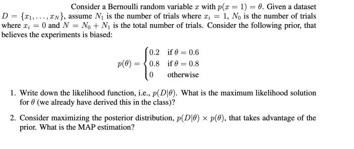 [solved] Consider A Bernoulli Random Variable R Wi Solutioninn