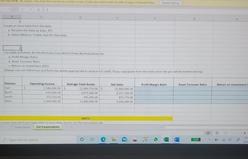 [Solved] Download and open the excel spreadsheet, | SolutionInn