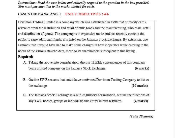 [Solved] Instructions: Read the case below and cri | SolutionInn