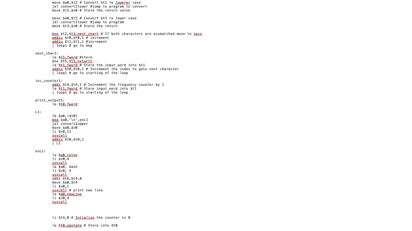 [Solved] Daw a flow chart for the MIPS assembly co | SolutionInn