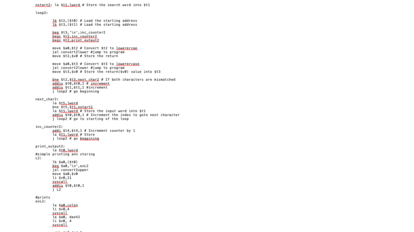 [Solved] Daw a flow chart for the MIPS assembly co | SolutionInn