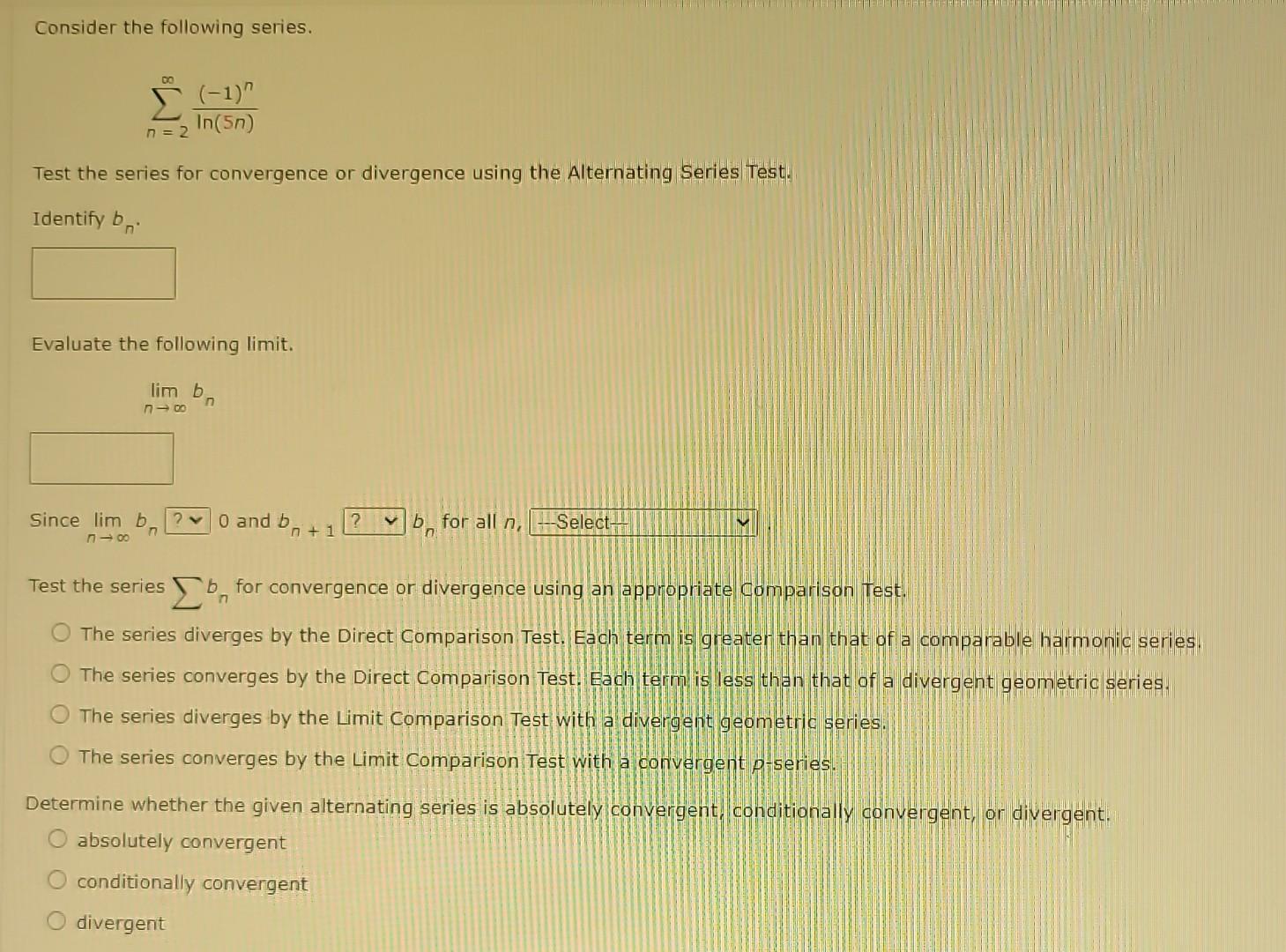 [solved] Consider The Following Series [ 1 In Solutioninn