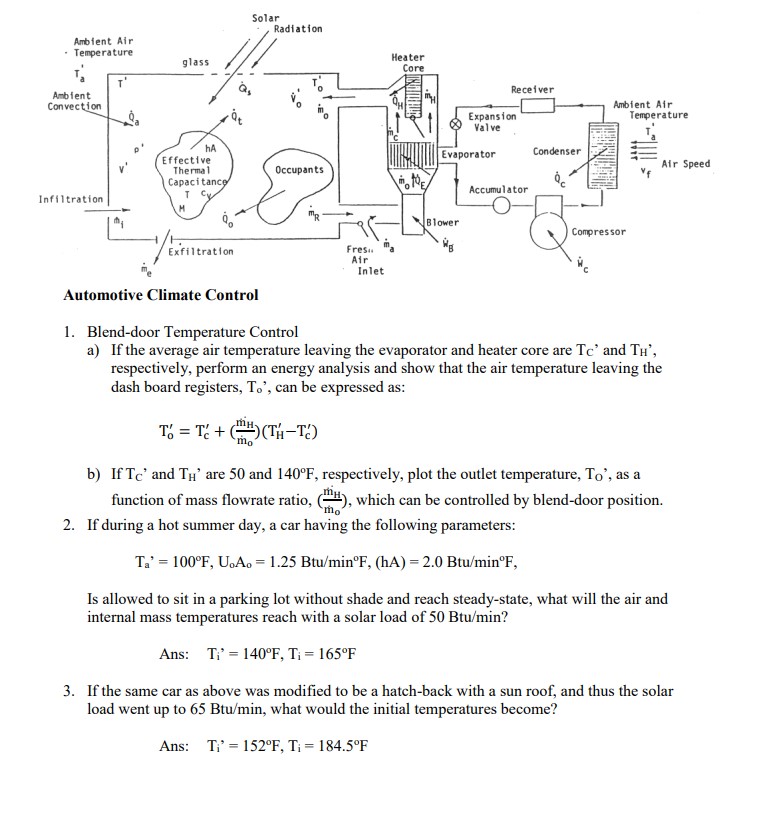 [Solved] Ambient Air - Temperature Ambient Convect | SolutionInn