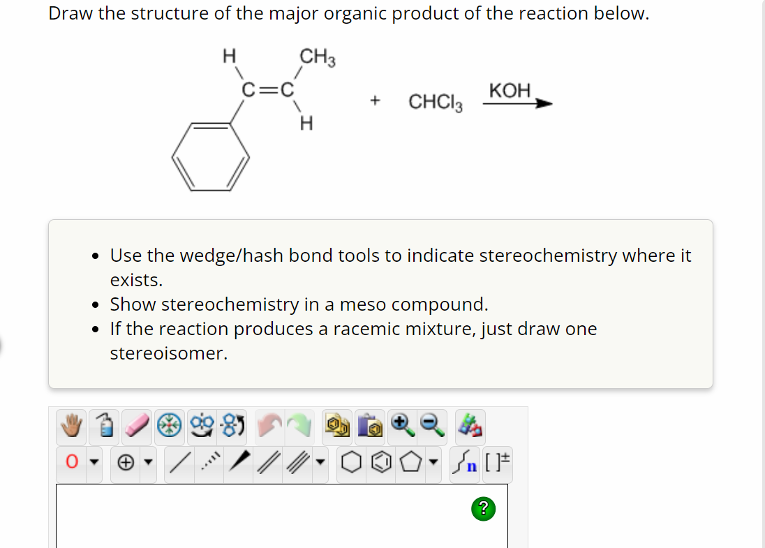 [SOLVED] Draw the structure of the major organic product of the reaction | SolutionInn