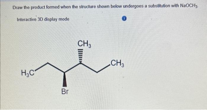 [SOLVED] Draw the product formed when the structure shown below undergoes a | SolutionInn
