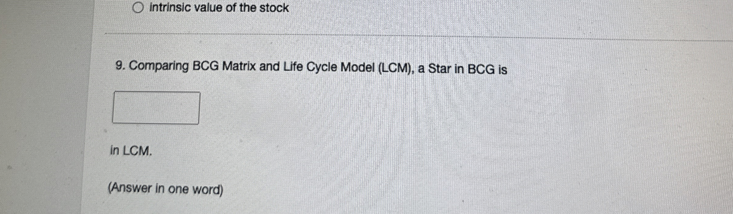 [SOLVED] Comparing BCG Matrix and Life Cycle Model ( LCM ) , | SolutionInn
