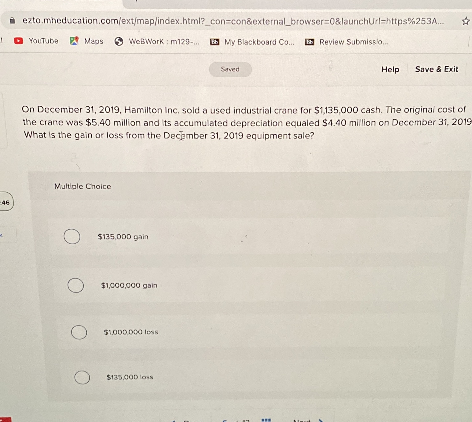 [Solved] a ezto.mheducation.com/ext/map/index.html | SolutionInn