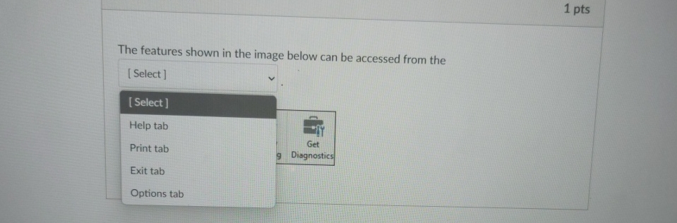 [SOLVED] 1 pts The features shown in the image below can be | SolutionInn
