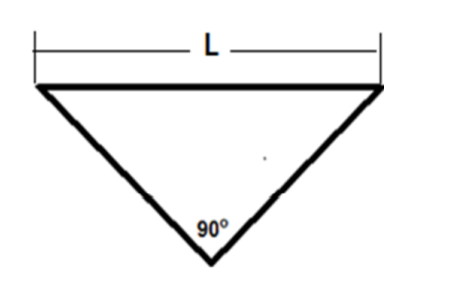 [SOLVED] The triangular section body shown in the figure is placed in ...