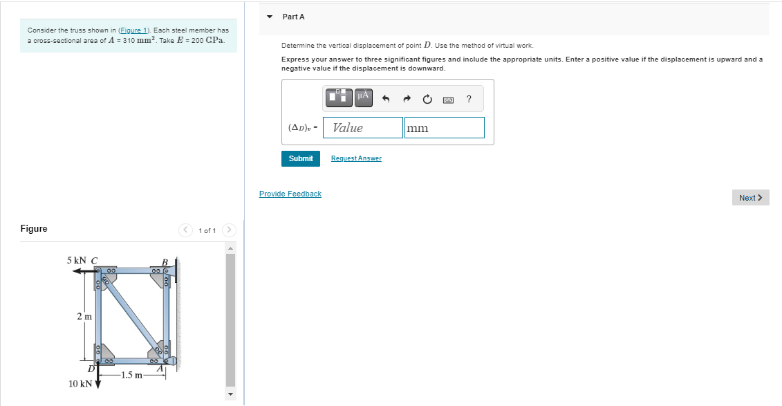 [solved] Consider The Truss Shown In Figure 1 Each Solutioninn