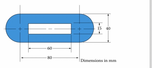 [SOLVED] A short compression member had the cross section shown ...