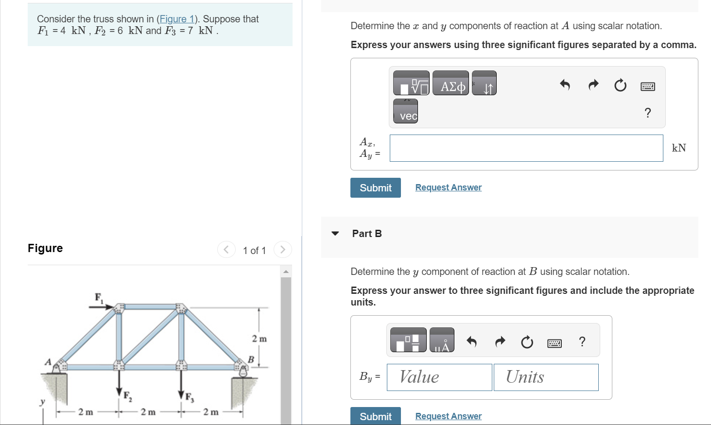 [SOLVED] Consider the truss shown in ( Figure 1 ) . Suppose | SolutionInn