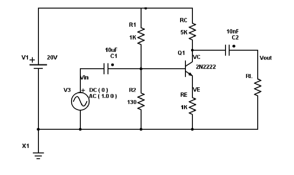 [SOLVED] Wire up the circuit shown below in LTspice. The AC voltage | SolutionInn