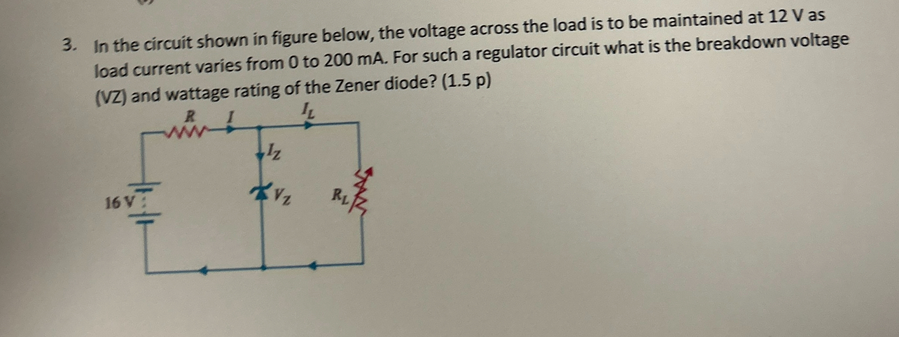 [SOLVED] In the circuit shown in figure below, the voltage across the | SolutionInn