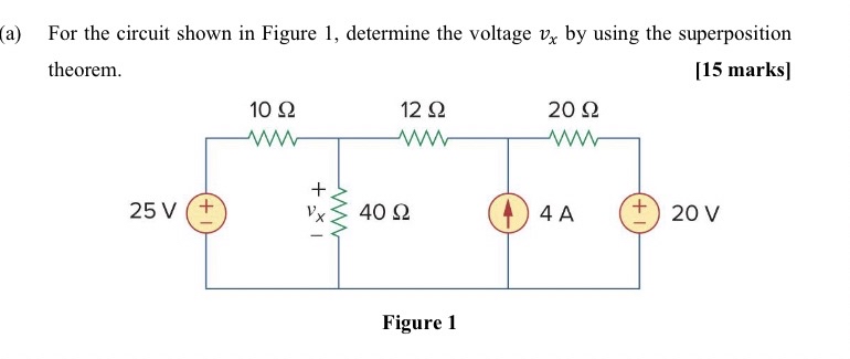 [SOLVED] ( a ) For the circuit shown in Figure 1 , | SolutionInn