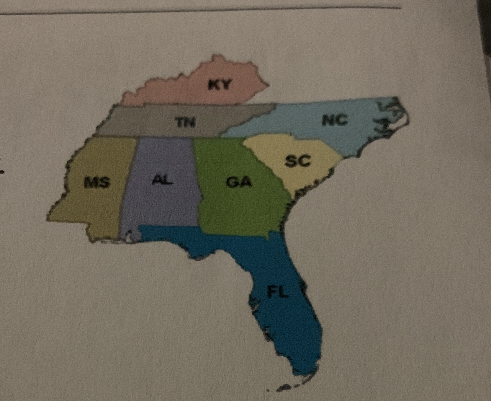 [SOLVED] Draw a graph that represents the map shown at right where | SolutionInn