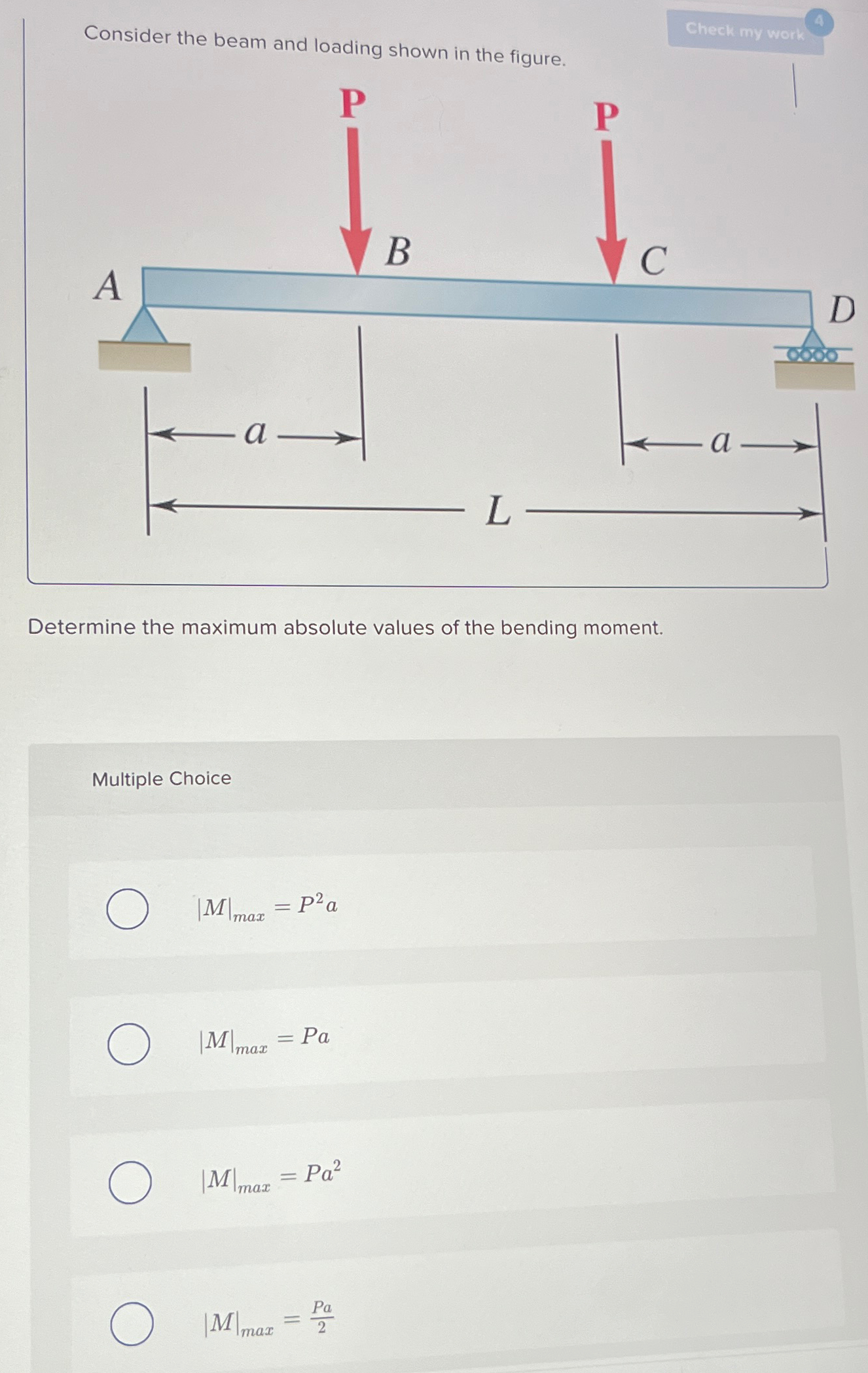 [SOLVED] Consider the beam and loading shown in the figure. Determine the | SolutionInn