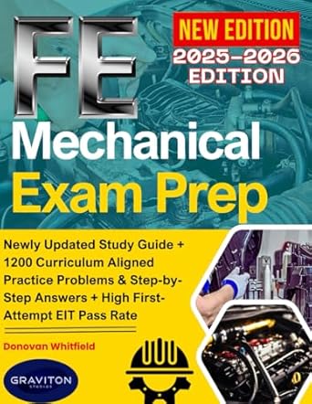 Fe Mechanical Exam Prep 2025 2026 Newly Updated Study Guide + 1200 ...
