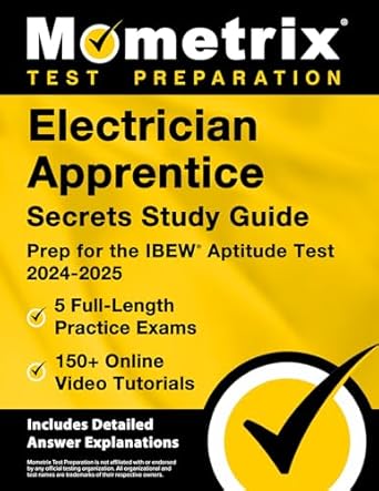 Electrician Apprentice Secrets Study Guide 5 Full Length Practice Exams ...