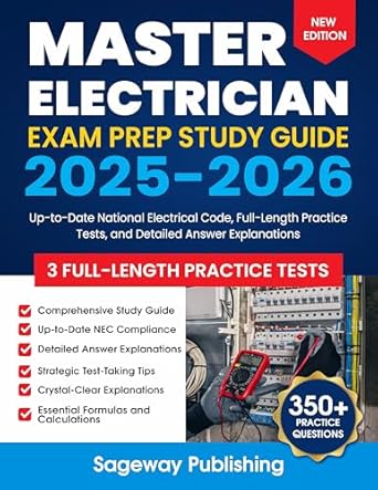 Master Electrician Exam Prep Study Guide Up To Date National Electrical ...