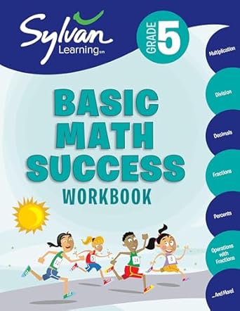 5th Grade Basic Math Success Workbook Multiplication Division Decimals ...