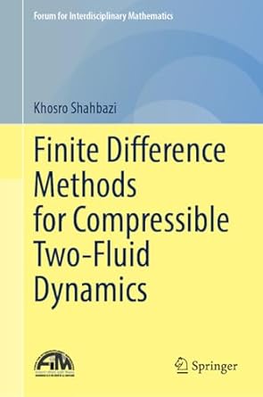 Finite Difference Methods For Compressible Two Fluid Dynamics 1st ...