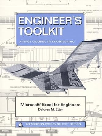 Microsoft Excel For Engineers 1st Edition Etter PDF | Solutioninn.com