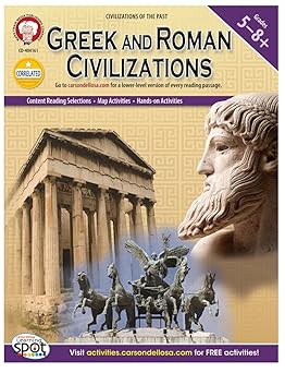 Mark Twain Greek And Roman Civilizations Social Studies Workbook World ...