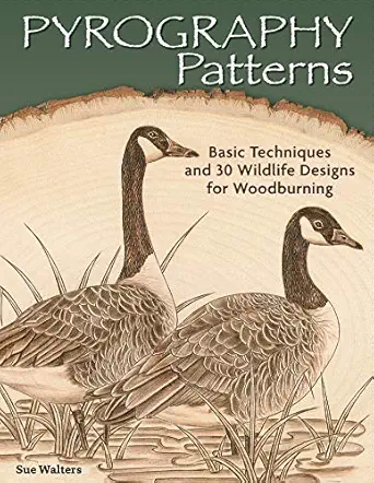 Pyrography Patterns Basic Techniques And 30 Wildlife Designs For ...