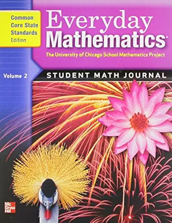 Everyday Mathematics Grade 4 Student Math Journal 2 1st Edition Bell ...