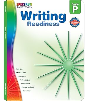 Spectrum Writing Readiness Preschool Workbook Ages 4 To 5 Preschool ...
