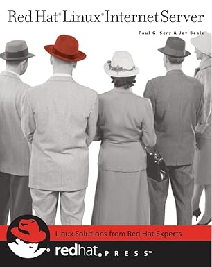 Red Hat Linux Internet Server 1st Edition Sery PDF | Solutioninn.com