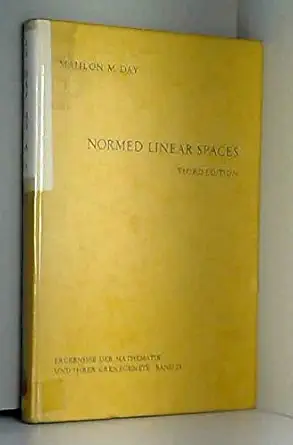 Normed Linear Spaces 1st Edition Marsh 9780387061481 PDF | Solutioninn.com