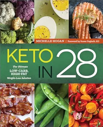 Keto In 28 The Ultimate Low Carb High Fat Weight Loss Solution 1st Edition Hogan 9781942411291 ...