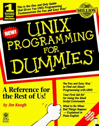 Unix Programming For Dummies 1st Edition Edward 9780764500619 PDF | Solutioninn.com