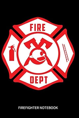 Firefighter Notebook Pretend Play Firefighter Fireman Notebook For Kids ...