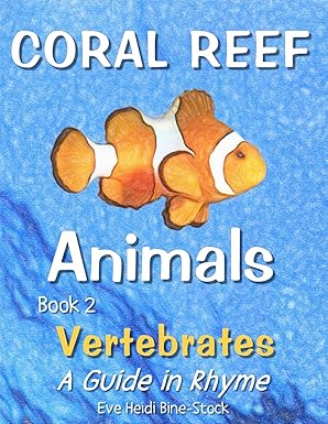 Coral Reef Animals Book 2 Vertebrates Eve Heidi Bine Stock ...