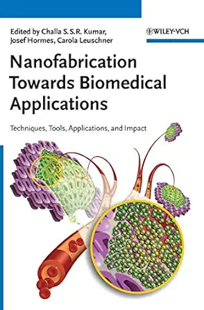 Nanofabrication Towards Biomedical Applications Techniques Tools ...