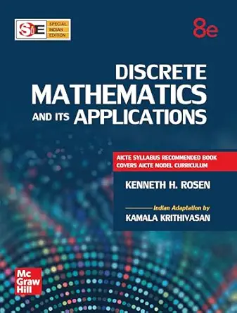 Mcgraw Hill Education Discrete Mathematics And Its Applications Kenneth ...