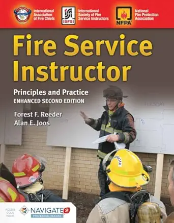 Fire Service Instructor Principles And Practice Forest F Reeder ,Alan E ...