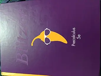 Precalculus Robert F Blitzer 9780321837349 PDF | Solutioninn.com
