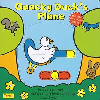 Quacky Ducks Plane Press Out Parts Make An Airplane Carrying Quacky ...