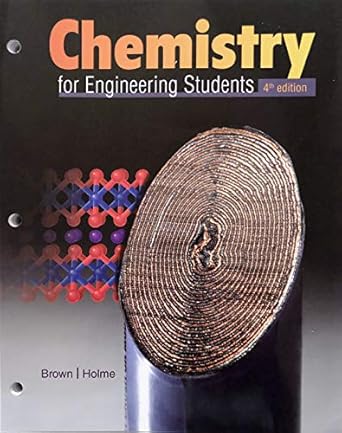 Chemistry For Engineering Students Loose Leaf Version Lawrence Brown ...