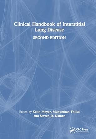 Clinical Handbook Of Interstitial Lung Disease Keith C Meyer ,Muhunthan ...