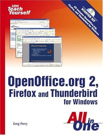 Openoffice Org 2 Firefox And Thunderbird Greg Perry ,Mary Terese ...