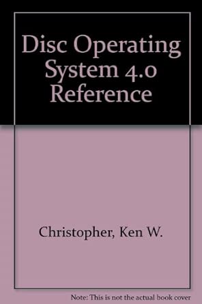 The New Dos 4 0 Reference Ken W Christopher ,Barry A Feigenbaum ,Shon O ...