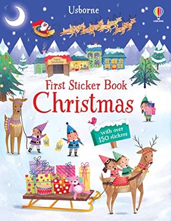 First Sticker Book Christmas A Christmas Sticker Book For Children ...
