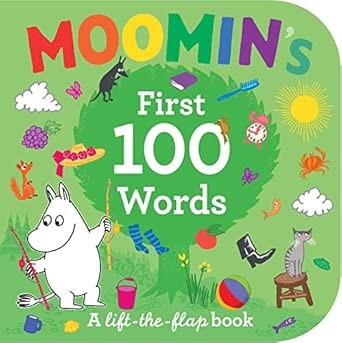 Moomins First 100 Words An Early Learning Lift The Flap Board Book For ...